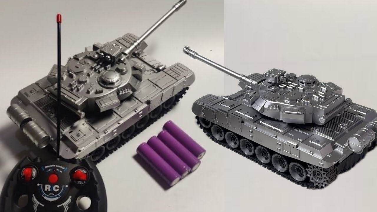 Unboxing and Testing Remote control Super tank Wars - YouTube