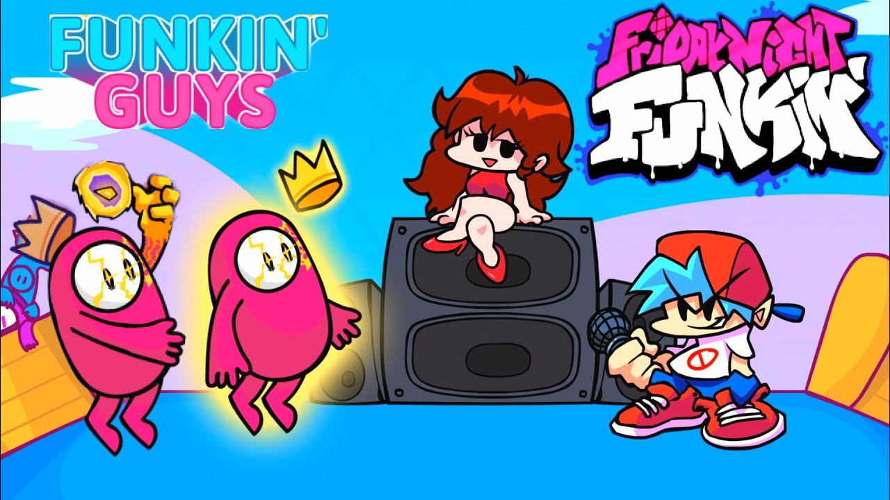 FRIDAY NIGHT FUNKIN FALL GUYS MOD! | Fall Guys Song included? - YouTube