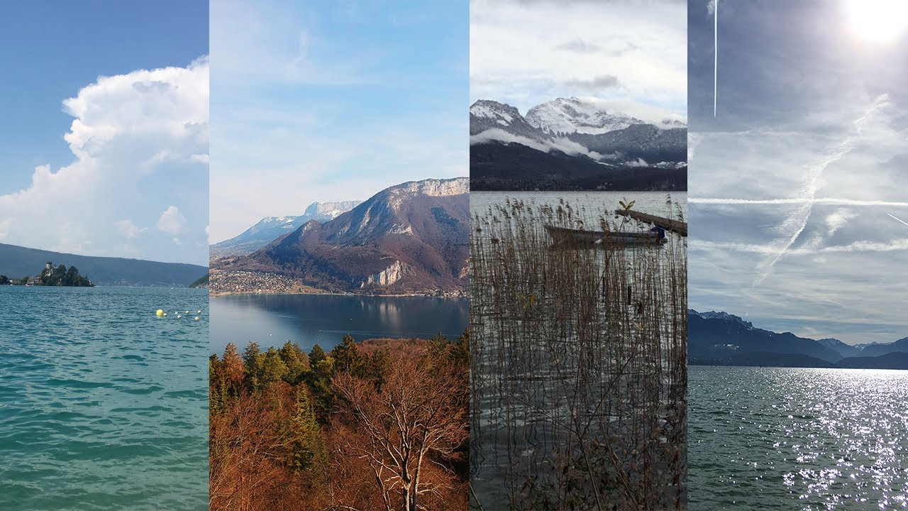 ANNECY : entre montagne et lac, aux quatre saisons - YouTube