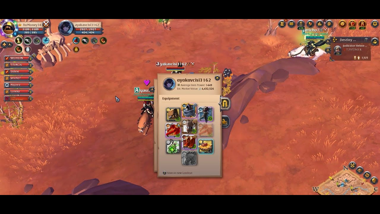 Tek Kişiden Yüksek Loot ( Red Zone Gang ! ) #albiononline #albiongang # ...