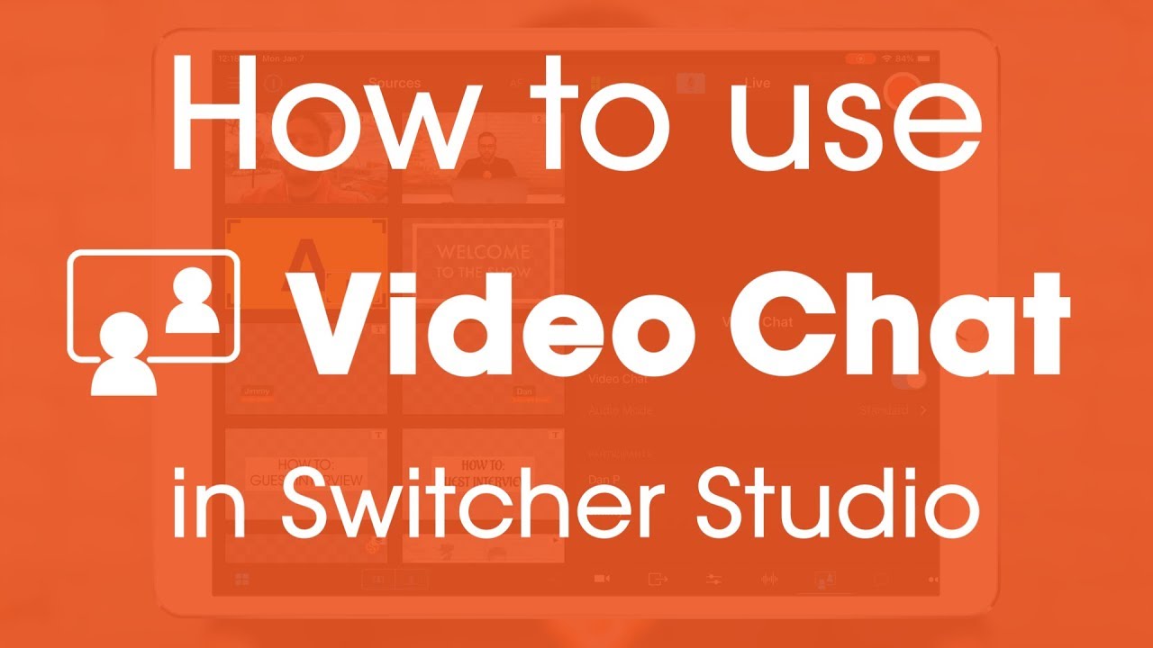 How to bring in a live guest using Video Chat - YouTube