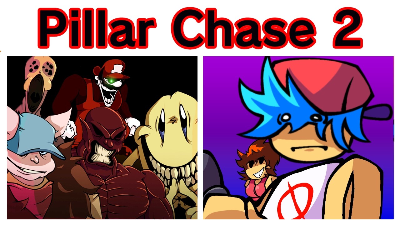 FNF Pillar Chase 2 Mod Roblox & MX (Song) (Friday Night Funkin' Pillar ...