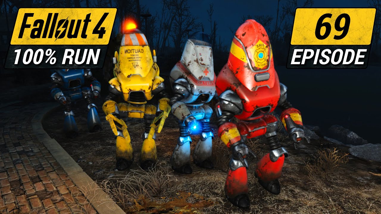 The Butchers Bill And Robot Parade | Fallout 4 Ultimate 100% Run | Ep ...