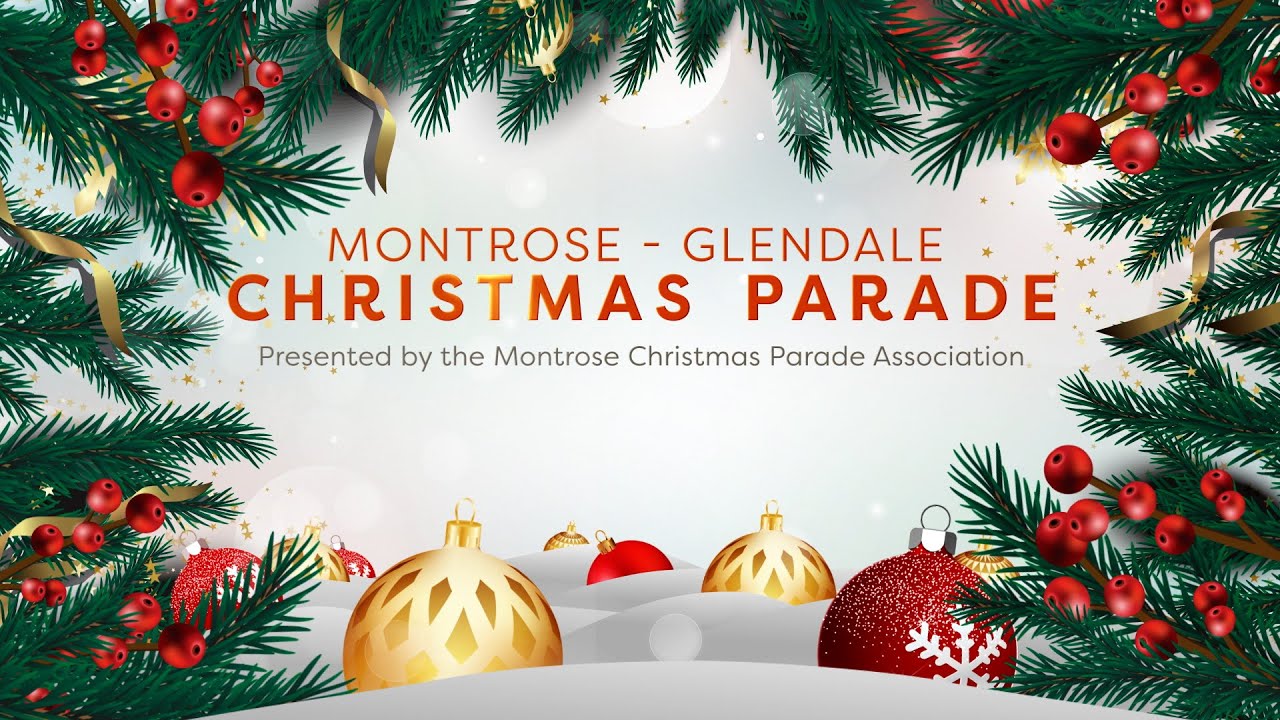 46th Montrose-Glendale Christmas Parade - 2024 - YouTube
