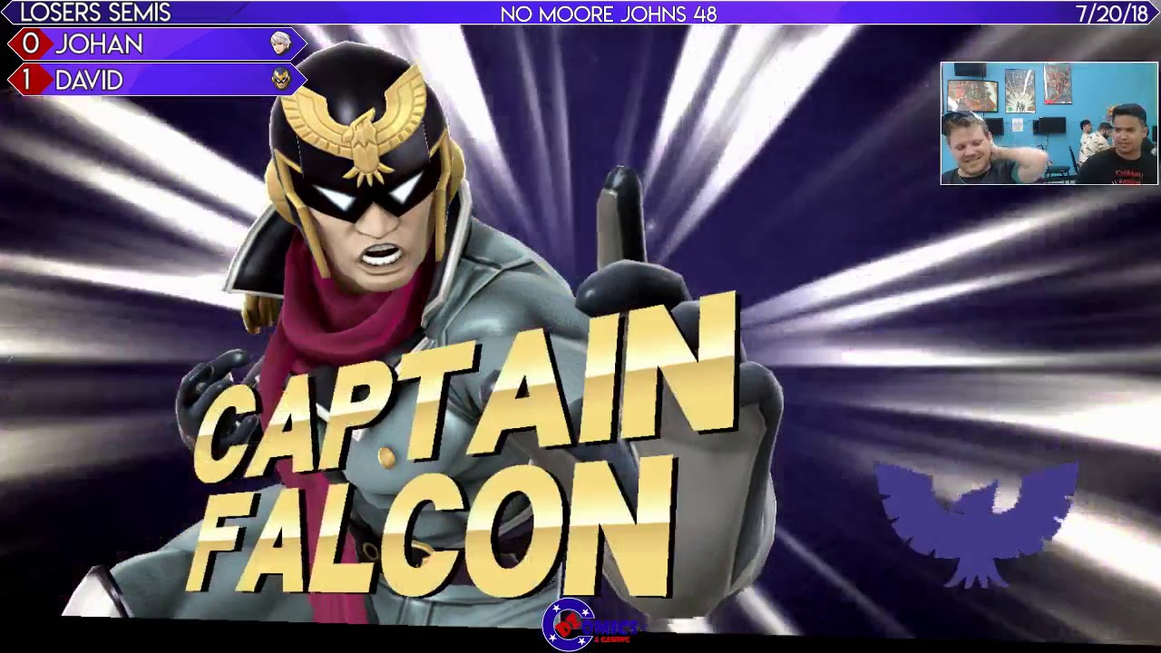 No Moore Johns 48 LS: Johan (Robin) vs David (Captain Falcon) - YouTube