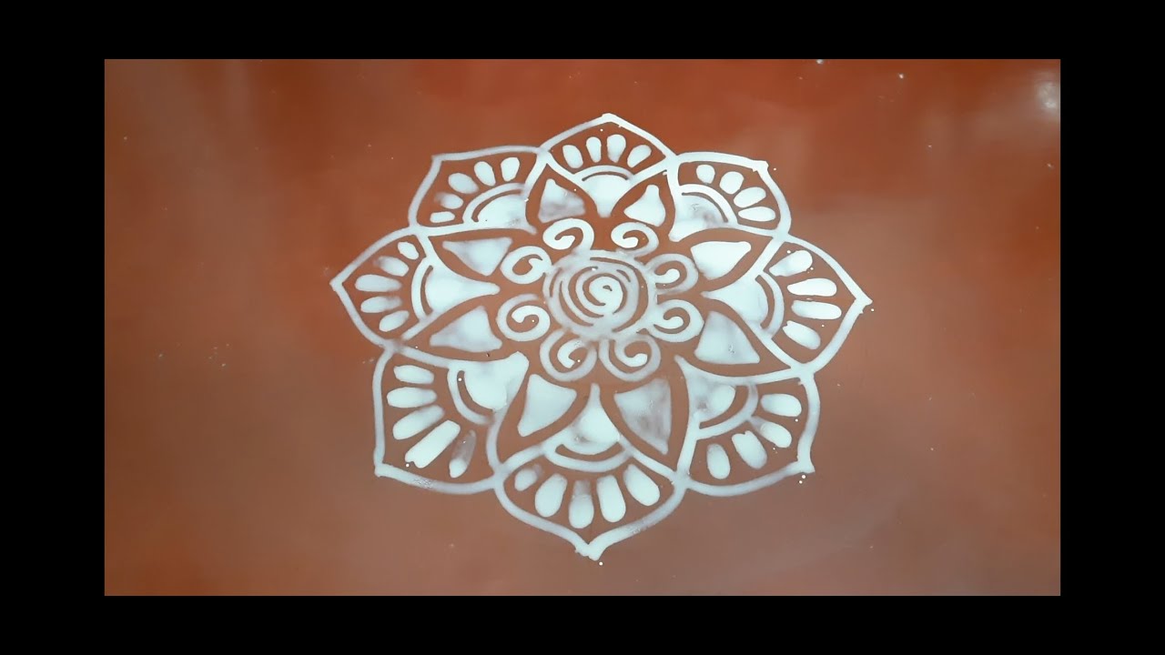 ROUND ALPONA DESIGN II DRAW ALPONA ART II DRAW EASY ROUND ALPONA STEP ...