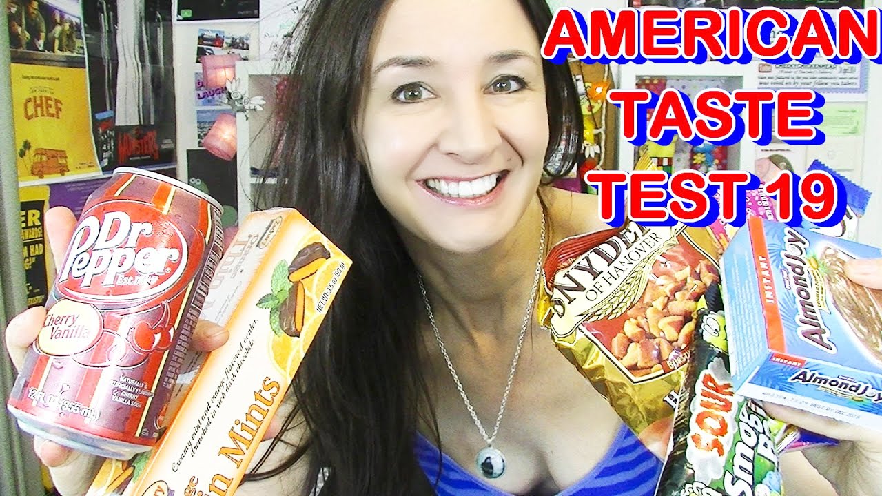 American Candy Taste Test 19 - YouTube