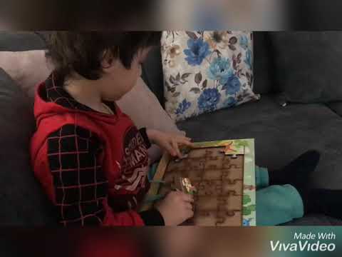 Puzzle canavarından yeni bir puzzle  denemesi #eğlenceli yapboz #eğitici yapboz