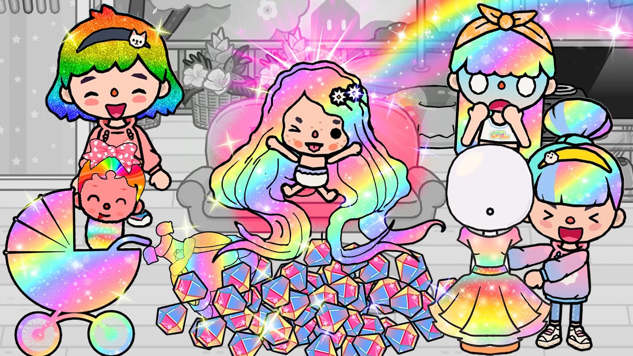 Everything I Touch Turns Into Rainbow | Toca Life Story | Toca Boca ...