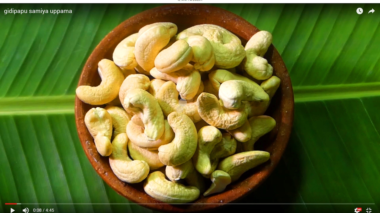 Jeedipappu Semiya Upma in Telugu | TRADITIONAL FOODS - YouTube