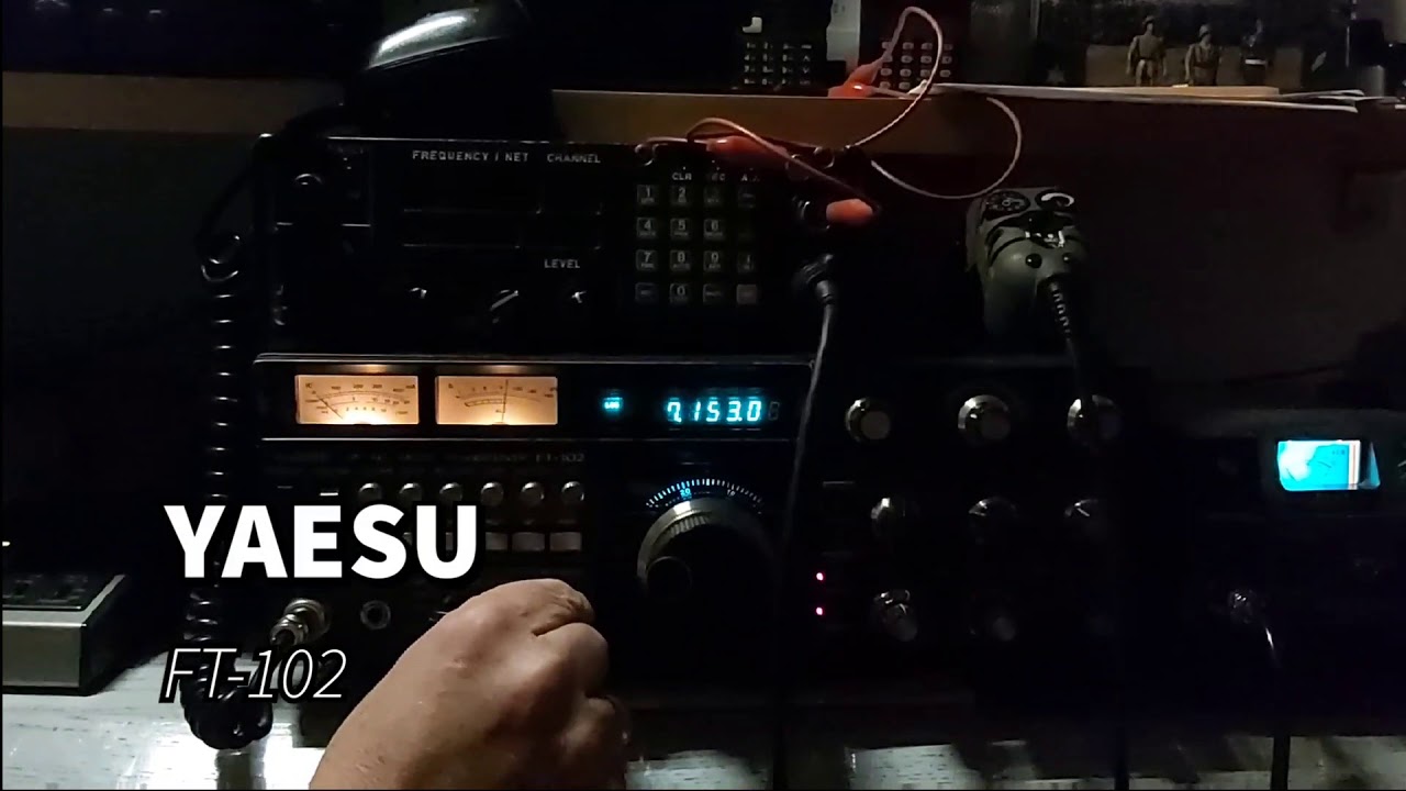 HF Radio reception test YAESU FT102 - PRC 2200 - ALINCO SR-8 / JH3NGD ...
