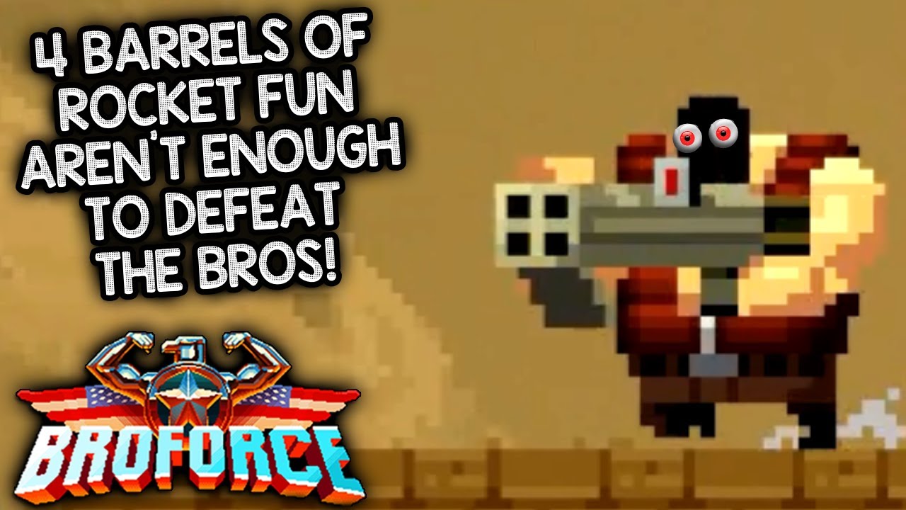 BROFORCE TIME! TREMORS-THEMED FUN! – Let's Play Broforce (Broforce Forever Update 2023) - YouTube