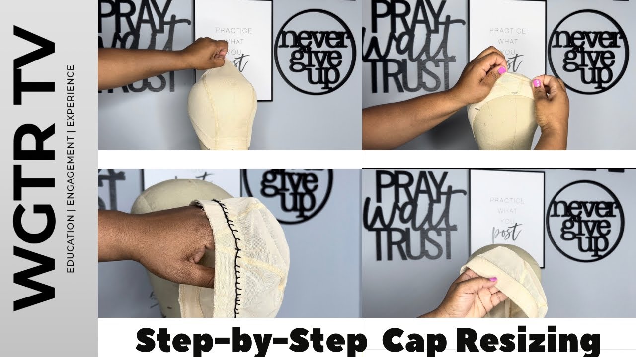 How to Remove the Extra Space from a Dome Cap for Custom Wig Making ...