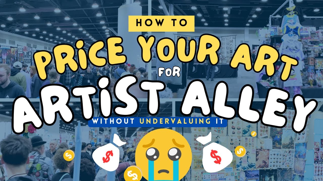 💲💲 How to PRICE ART FOR ARTIST ALLEY without undervaluing it #artist # ...