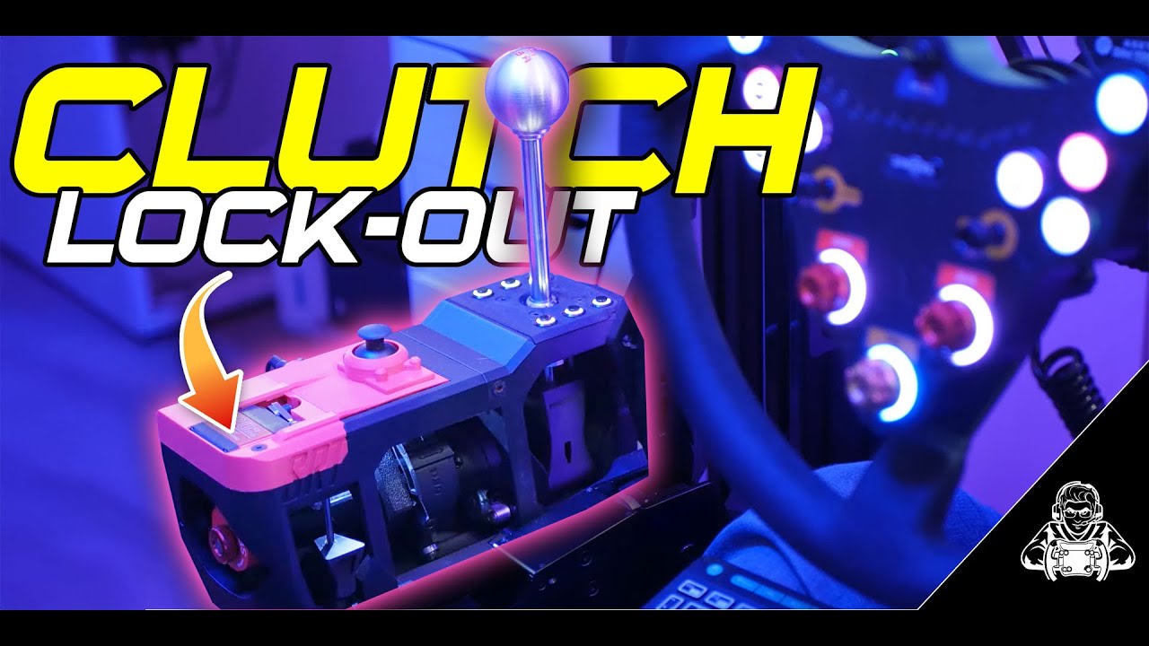 The 3D PRINTED Sim Racing Gearbox - Lebois Racing SRT V10 - Sequential ...