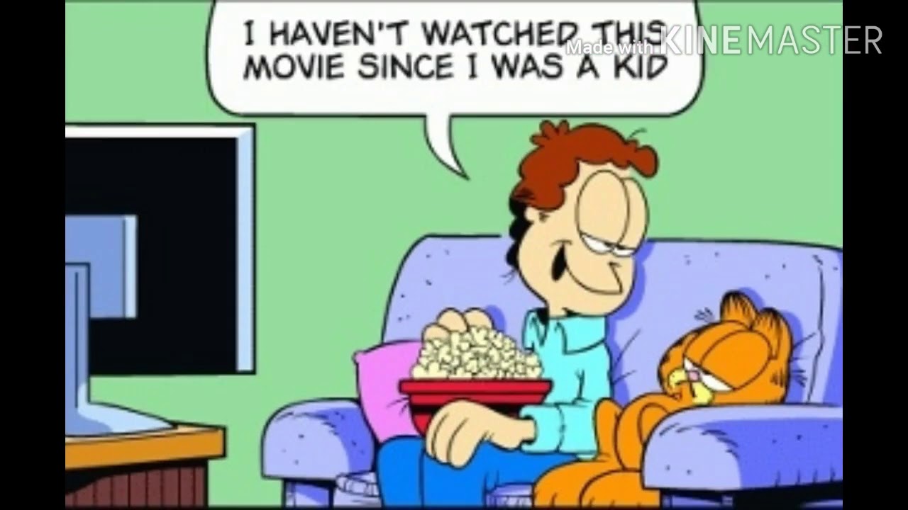 Jon Gets Scared By Live-Action Garfield (Square Root of Minus Garfield ...