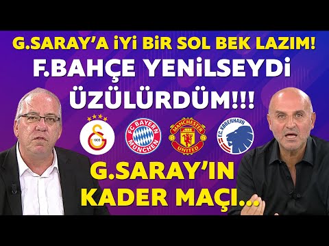 G.SARAY-BAYERN MÜNİH MAÇI SONRASI OĞUZ ALTAY'DAN ÇARPICI SÖZLER!