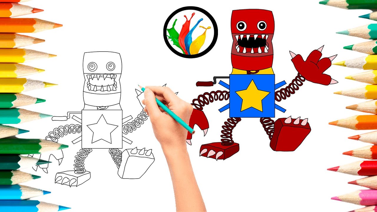 How to DRAW Boxy Boo - YouTube