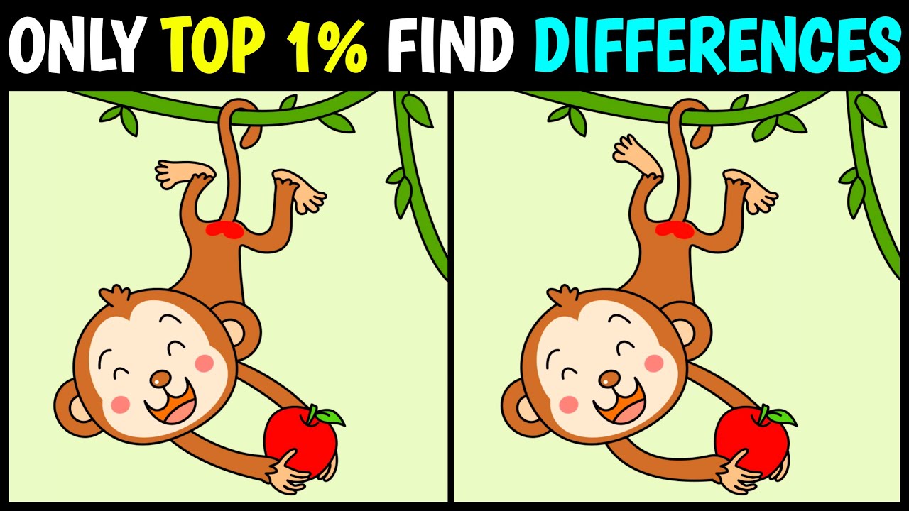 【Hard Spot the Difference】 Challenging Spot the Difference Brain Game ...