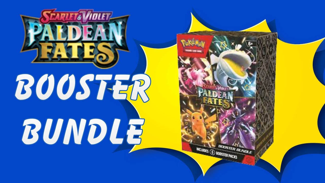 Best bang for your buck! Paldean Fates Booster Bundles! - YouTube