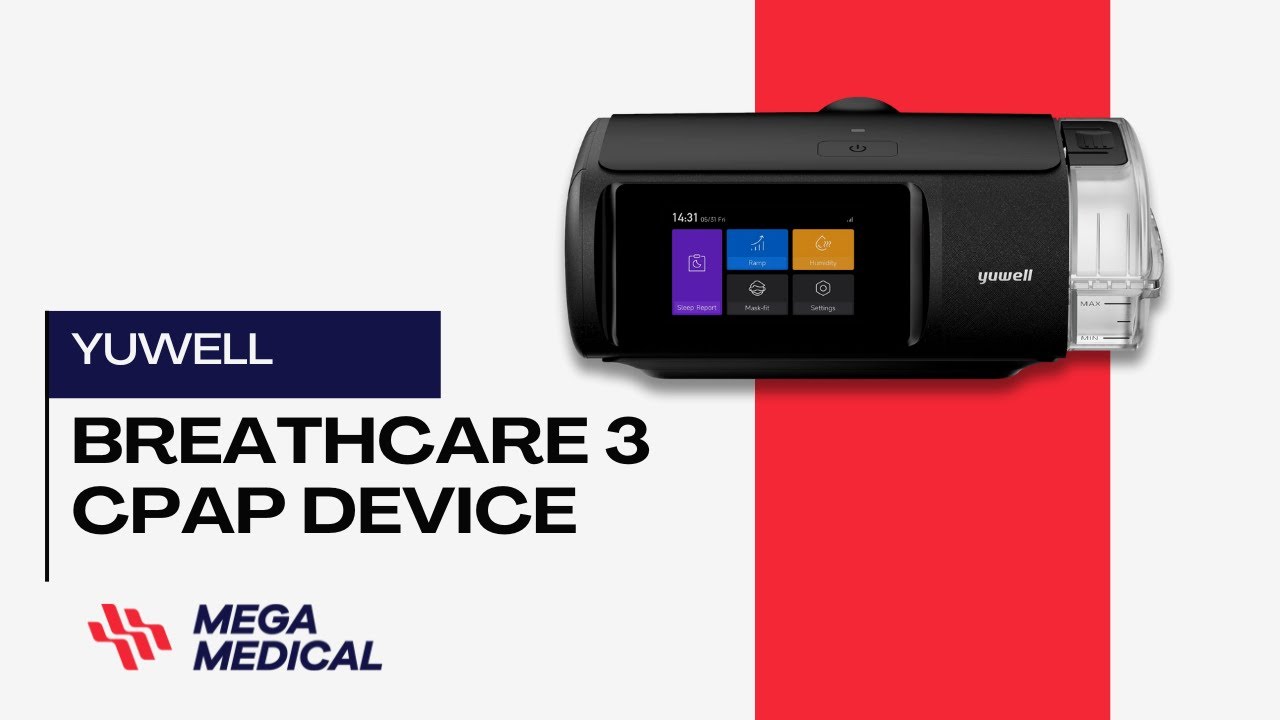 Yuwell Breathcare 3 CPAP Machine - Available Here in Australia - YouTube