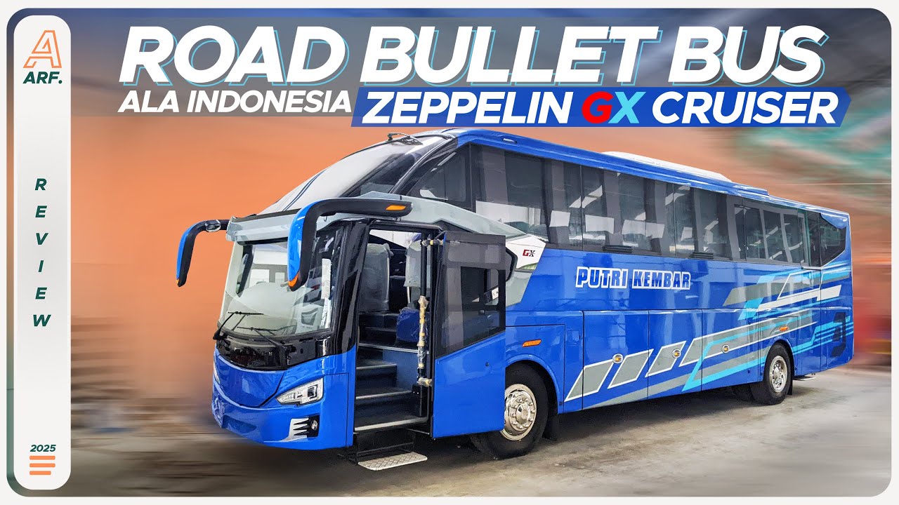 Road Bullet Bus Versi Indonesia !! Inilah ZEPPELIN GX CRUISER Double ...