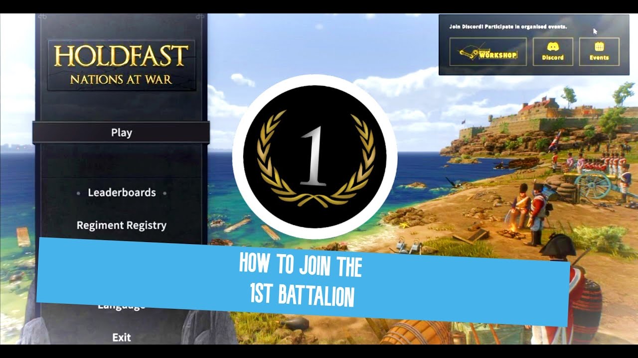 How to join the 1st Battalion! *see updated video* - YouTube