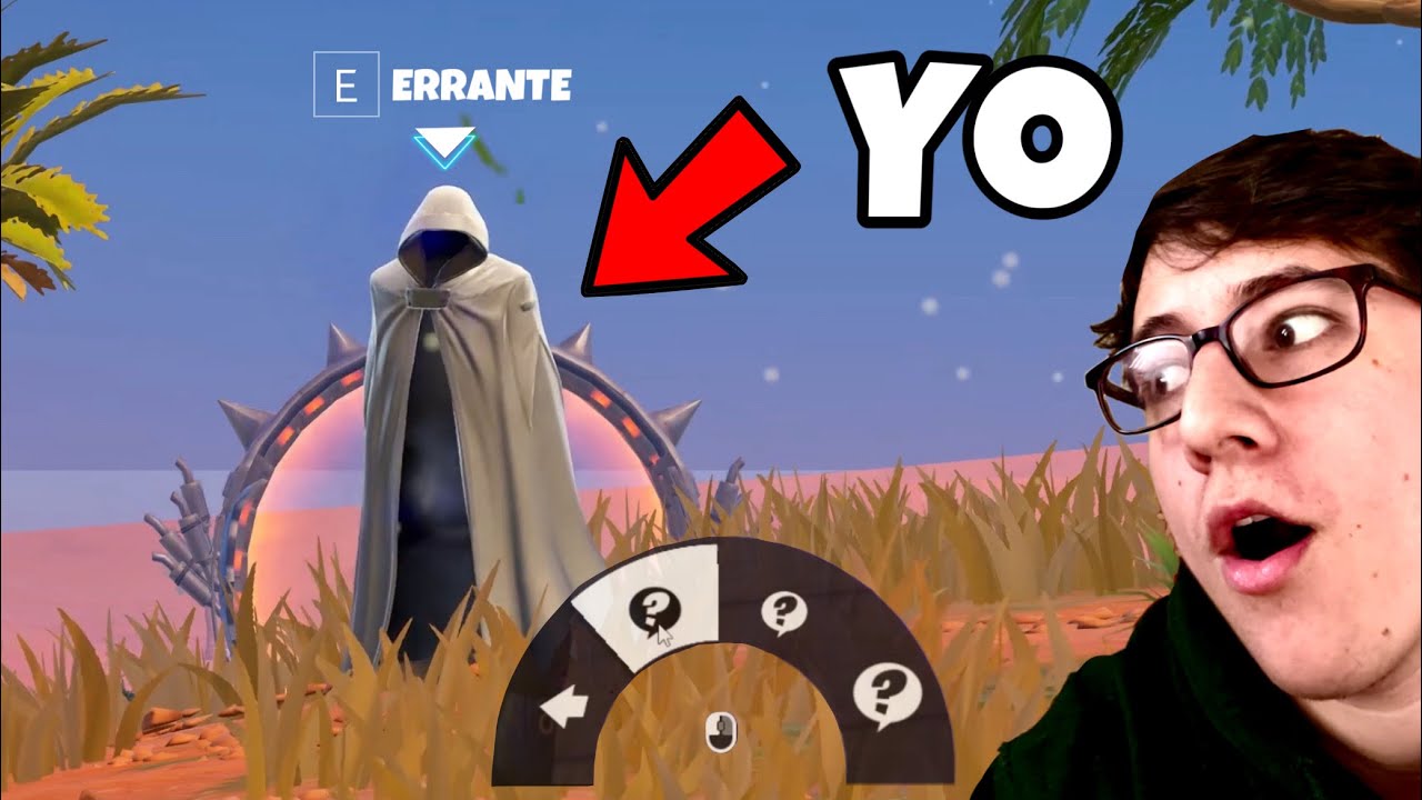 ME HAGO PASAR POR EL NPC DE ERRANTE EN FORTNITE! TRUCO PARA ELIMINAR AL ...
