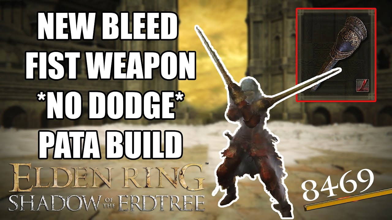 NEW BLEED *NO DODGE* FIST BUILD in ELDEN RING SHADOW OF THE ERDTREE ...
