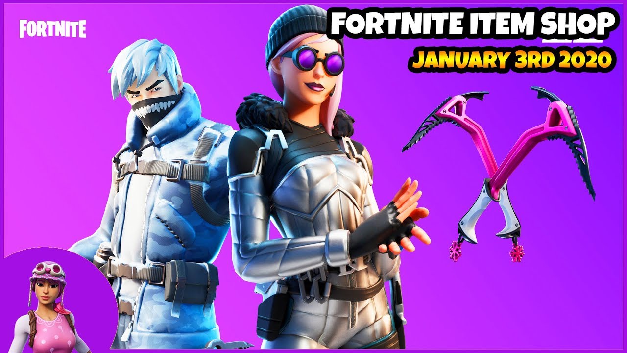 Fortnite Item Shop 3 January 2020 *NEW* Artica & Snow Patroller Skins ...