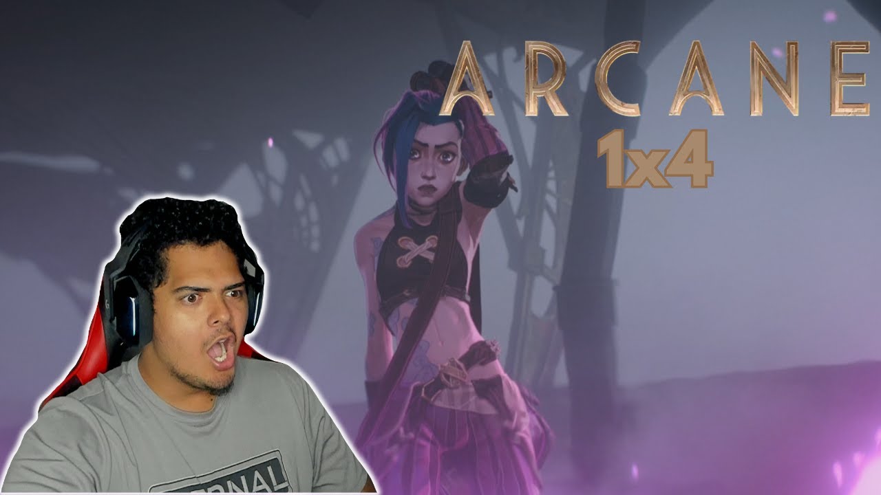 JINX!!! First time watching Arcane S1 E4 - YouTube