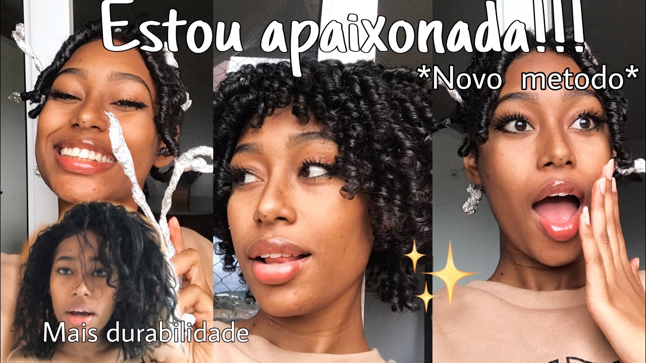 A MELHOR TEXTURIZAÇÃO para transição capilar!! - YouTube