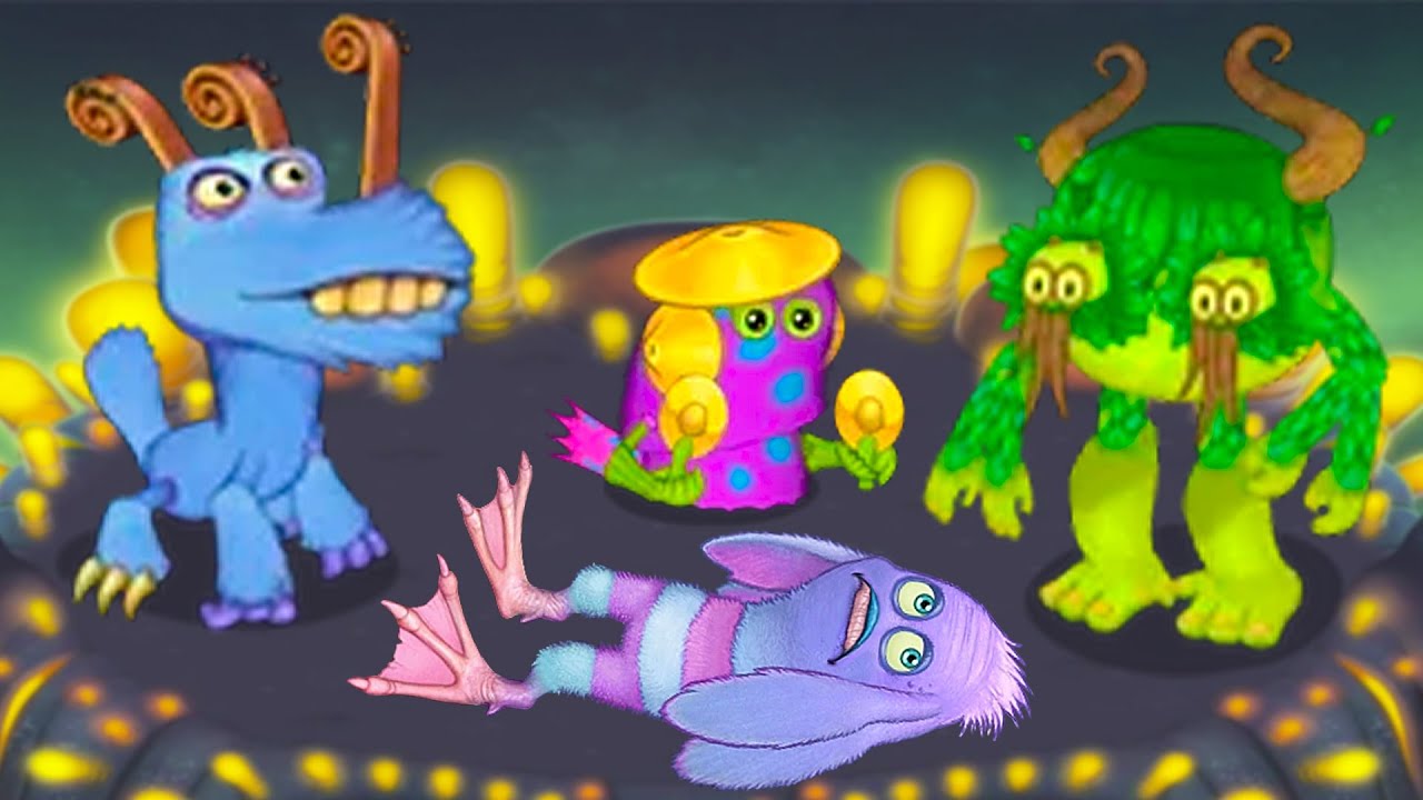 My Mutated Singing Monsters! Fire Monsters BUT Without The Fire Element ...
