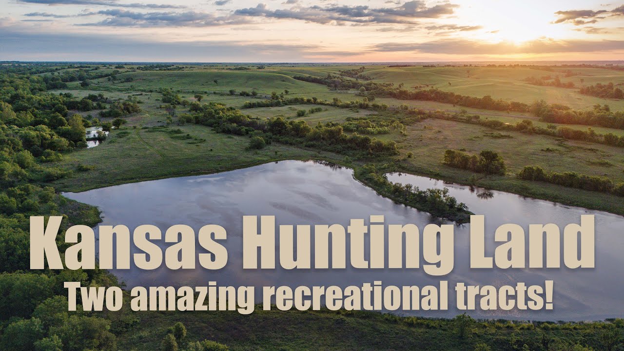 Amazing Kansas recreational tracts - Kansas hunting land for sale - YouTube