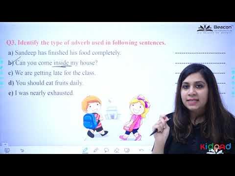 Adverb | Exercise | English Grammar | Class 5 | Kidpad Learning - YouTube
