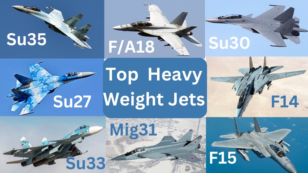 Most Successful Heavy Combat Aircrafts of World. A list of Top ...