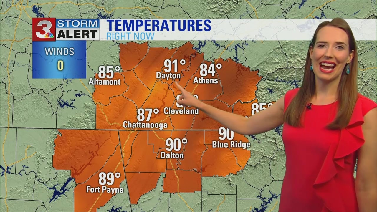 Alison Pryor's Saturday evening weather - YouTube