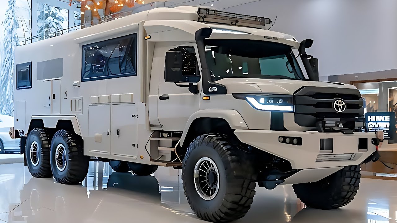 2026 Toyota HikeCruze 6x6 Camper Van | Luxury Off-Road Adventure & Full ...