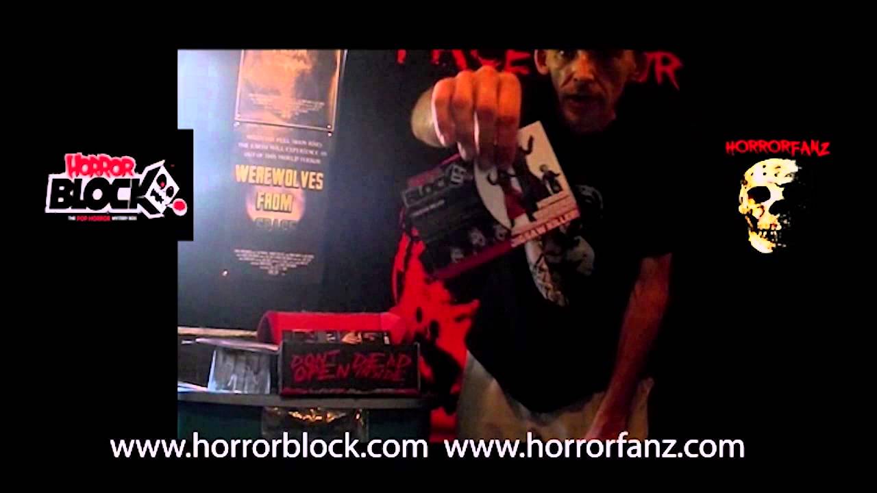 Horror Block Reveal August/September - YouTube