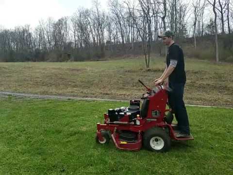 2012 Toro 40" Grand Stand Lawn Mower For Sale Inspection Video! - YouTube