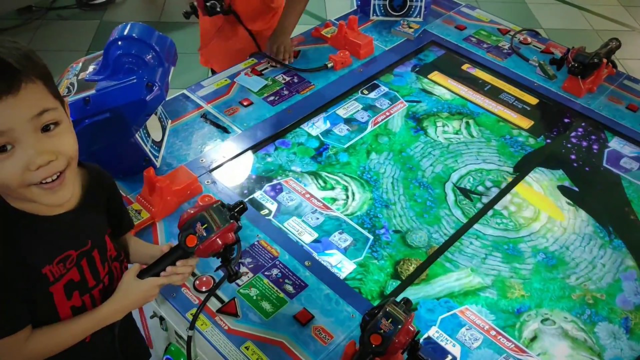 Arcade Fishing Game | Ace Angler Fishing Spirits Game With Force ...