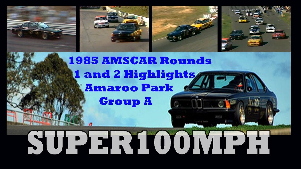 1985 Amaroo Amscar round 1 race 3 round 2 race 3 (20 laps) - YouTube