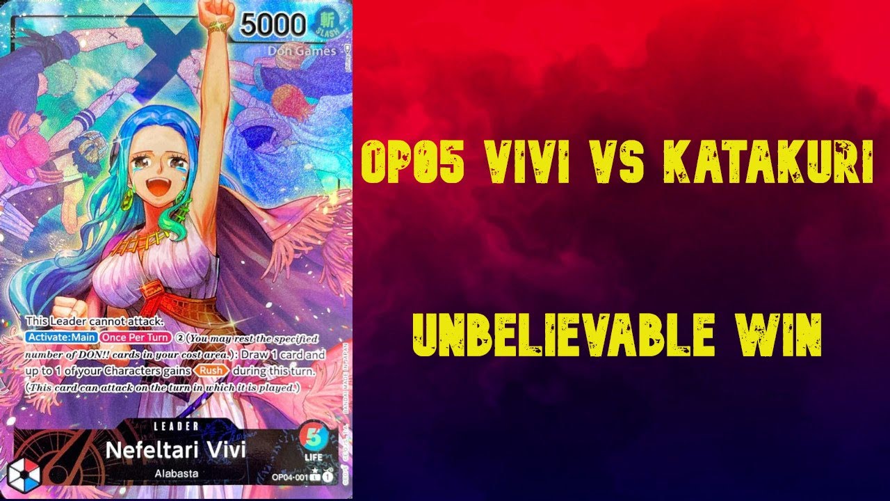 [OPTCG] This OP05 VIVI DECK is STRONG - YouTube