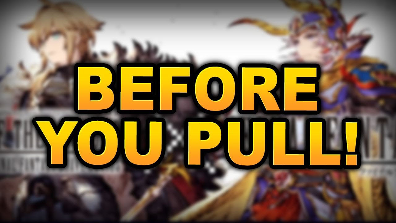 Casual Convo! Should You Pull? WoL & Death Machine! FFBE WoTV - YouTube
