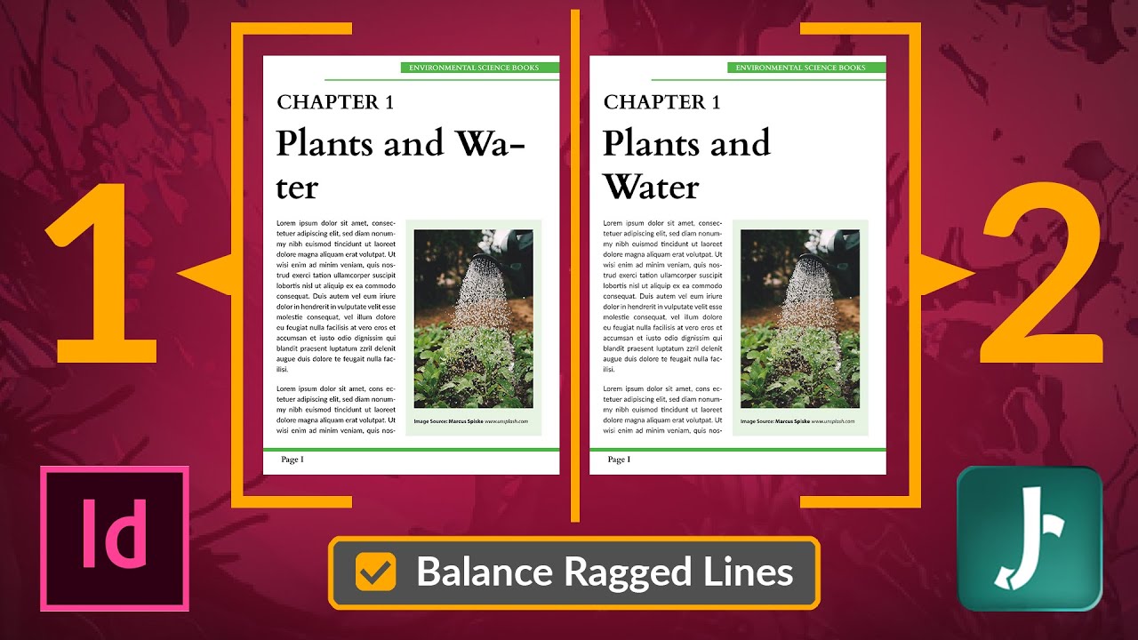 Avoid Ugly Ragged Lines with Balance Ragged Lines - YouTube