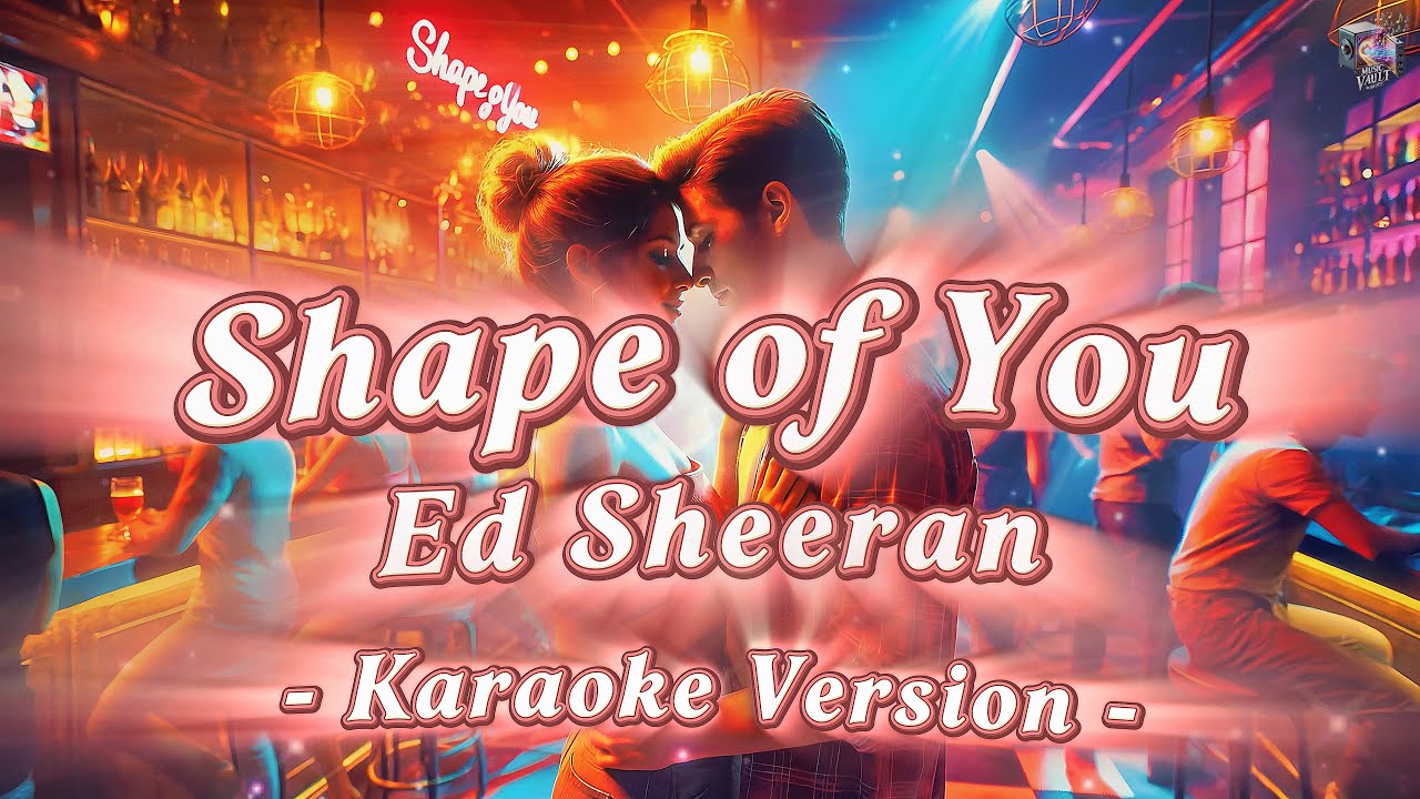 4K Ed Sheeran - Shape of You (Karaoke Version) (Instrumental) - YouTube