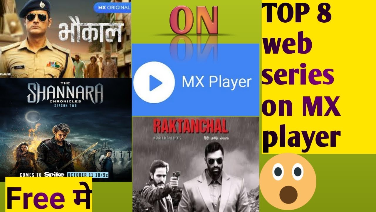 Top 8 best free Web series on MX player - YouTube