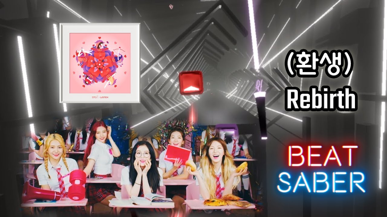 [Beat Saber] Red Velvet - Rebirth Expert Gameplay - YouTube