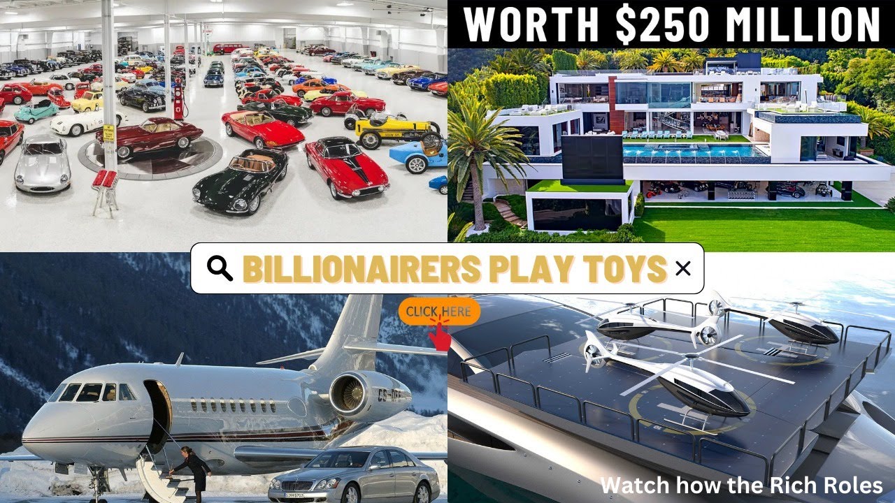 Amazing Billionaire play things money can buy - YouTube