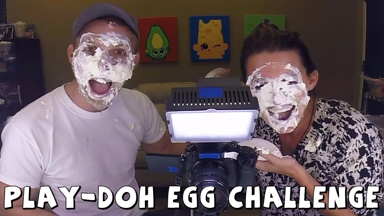 Play-Doh Surprise Egg Challenge with Surprise Toys DCTC Amy Jo and ...